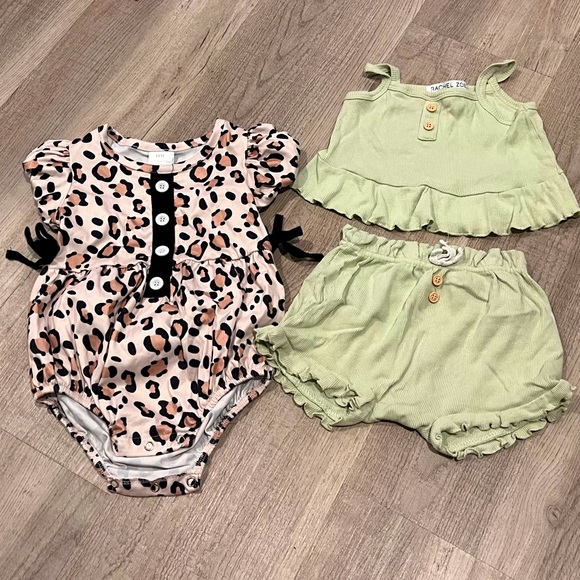 Matching Sets | Baby Girl 1824 M Bundle Outfit Summer Romper Two Piece ...